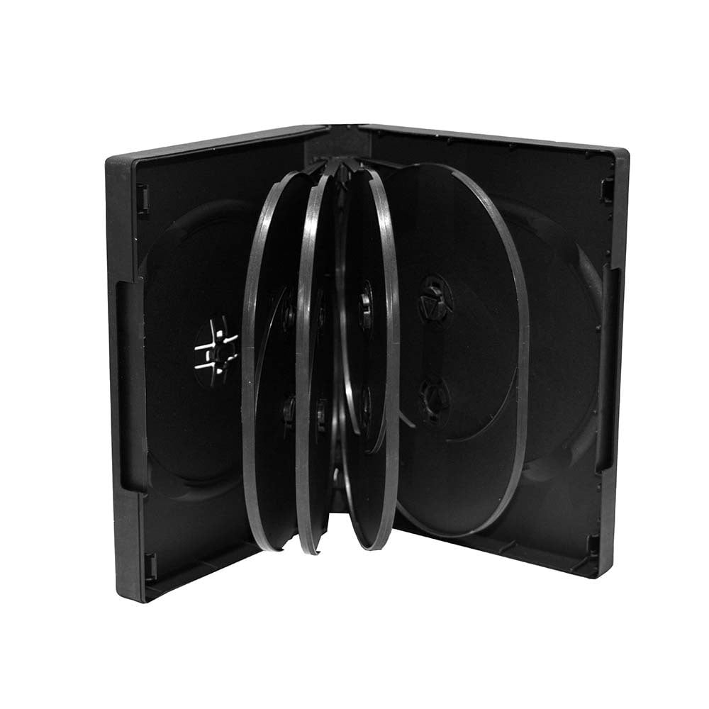 MediaRange DVD Case for 10 Discs 33mm Black (3 Pack) BOX35-10