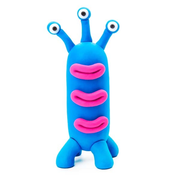 Hey Clay Claymates - Trio, Colorful Kids Modeling Air-Dry Clay, 5 Cans ...