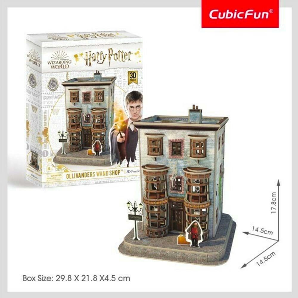 Cubic Fun - 3D Puzzle Harry Potter, Diagon Alley Ollivander Wand Shop