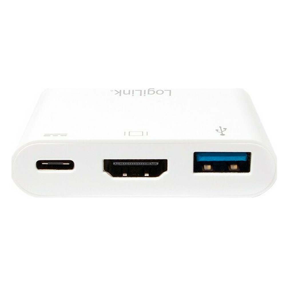 Logilink USB-C(Male) to USB-A/USB-C/HDMI(Female) White UA0258