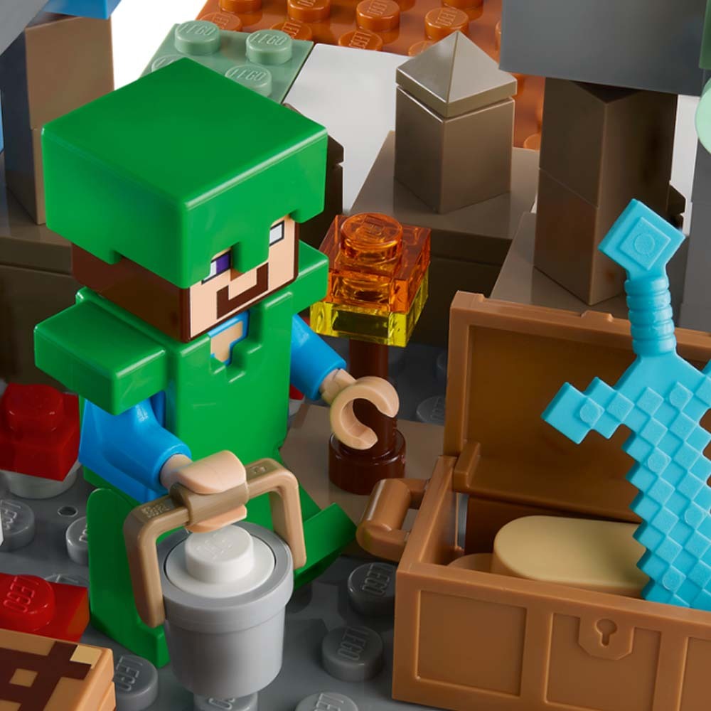 LEGO Minecraft: The Frozen Peaks 21243