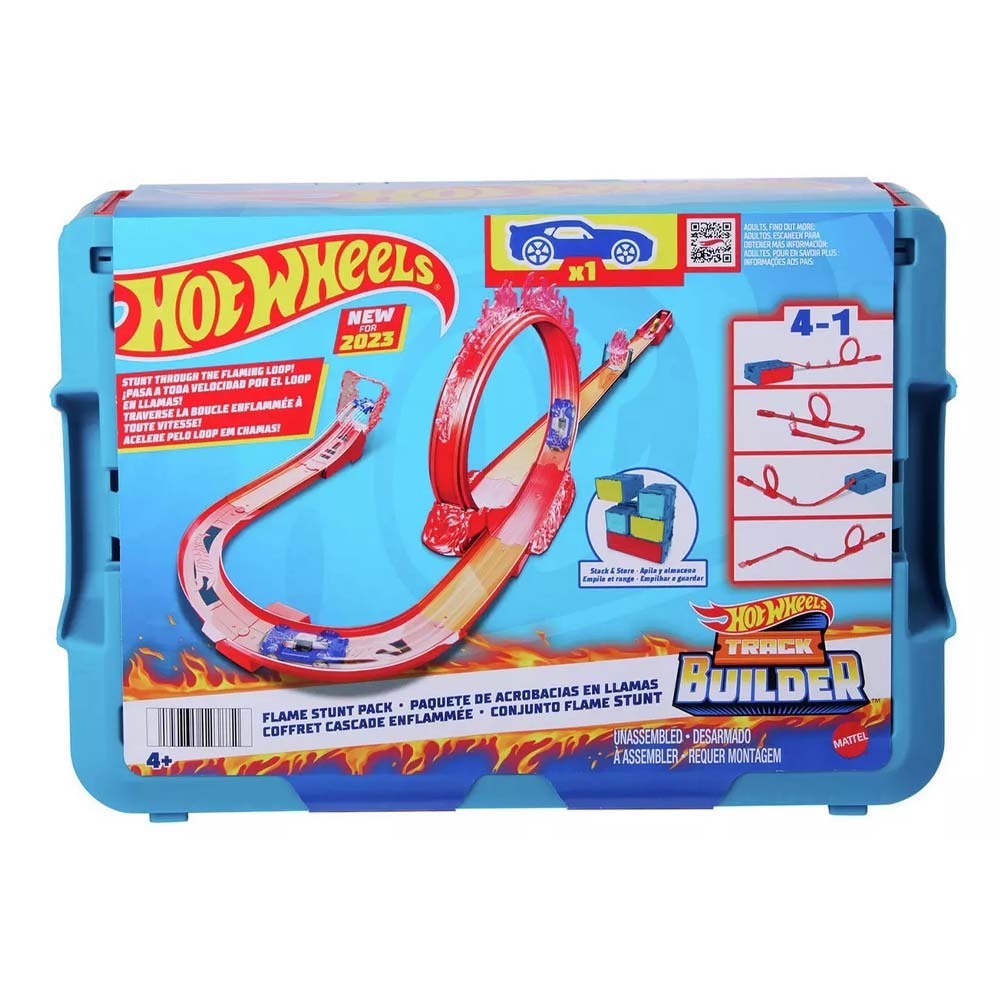 Mattel Hot Wheels - Fire-Themed Track Building Set HMC04