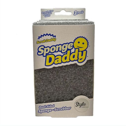 Scrub Daddy - Sponge Daddy Style Σφουγγάρια Grey 3 τμχ