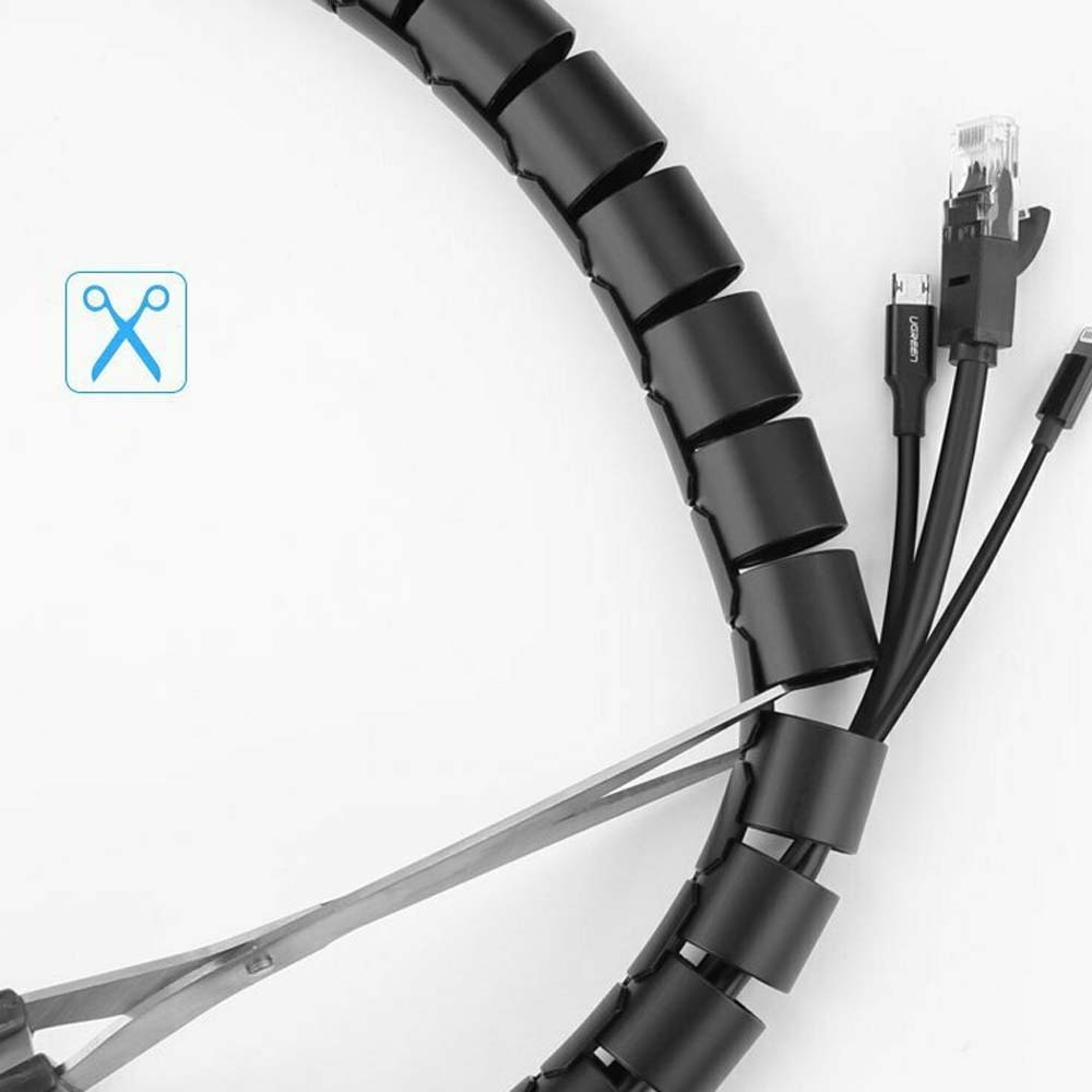 Ugreen Cable Bundle Tube 25mm 1.5m Black 30818