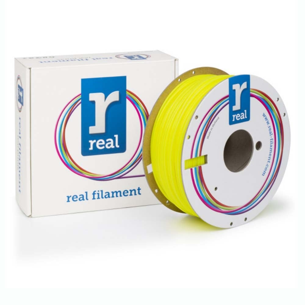 Real PLA Filament 2.85mm Spool of 1Kg Fluorescent Yellow