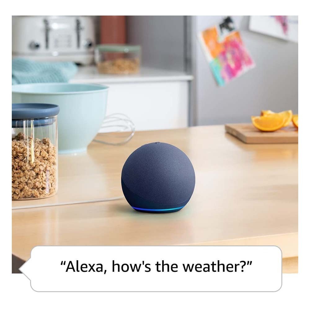 Amazon Echo Dot (5th Gen) with Alexa Glacier White B09B94956P