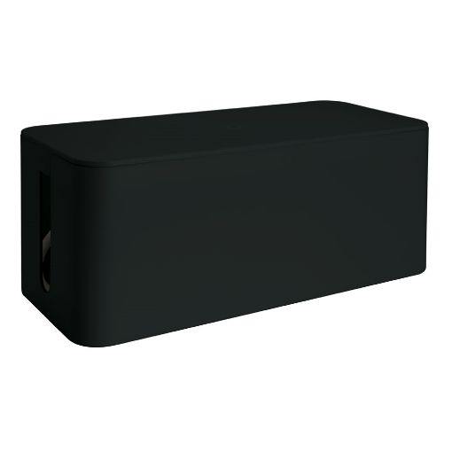 MediaRange Cable Tidy Box Big-Sized 405x133x155 mm Black MRCS308