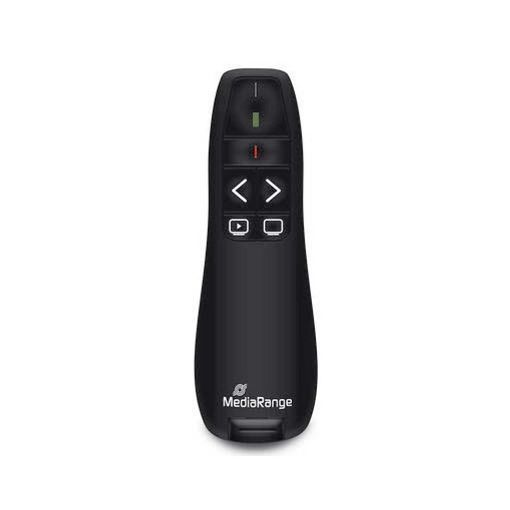 Wireless Presenter MediaRange 5-Button with Red Laser Pointer MROS220
