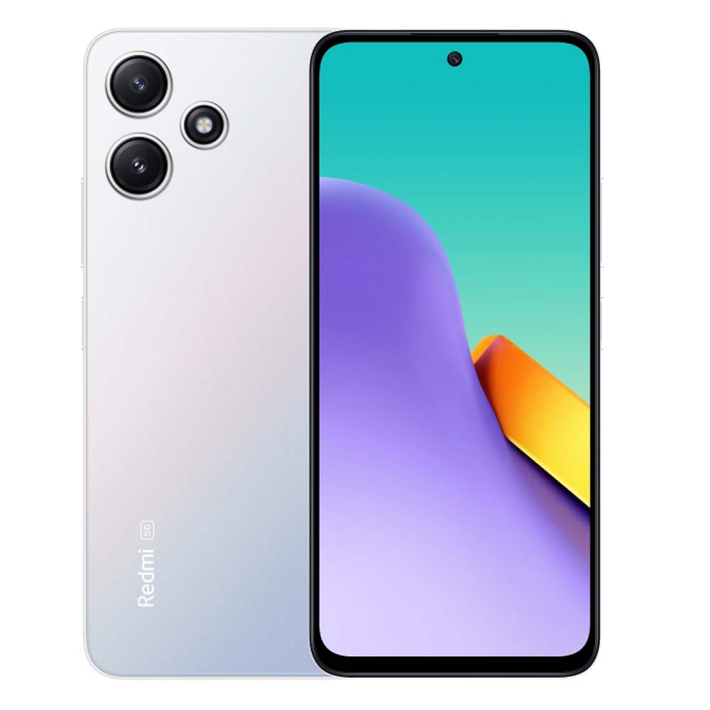 Smartphone Xiaomi Redmi 12 5G Dual-Sim 4GB 128GB Polar Silver MZB0EGAEU