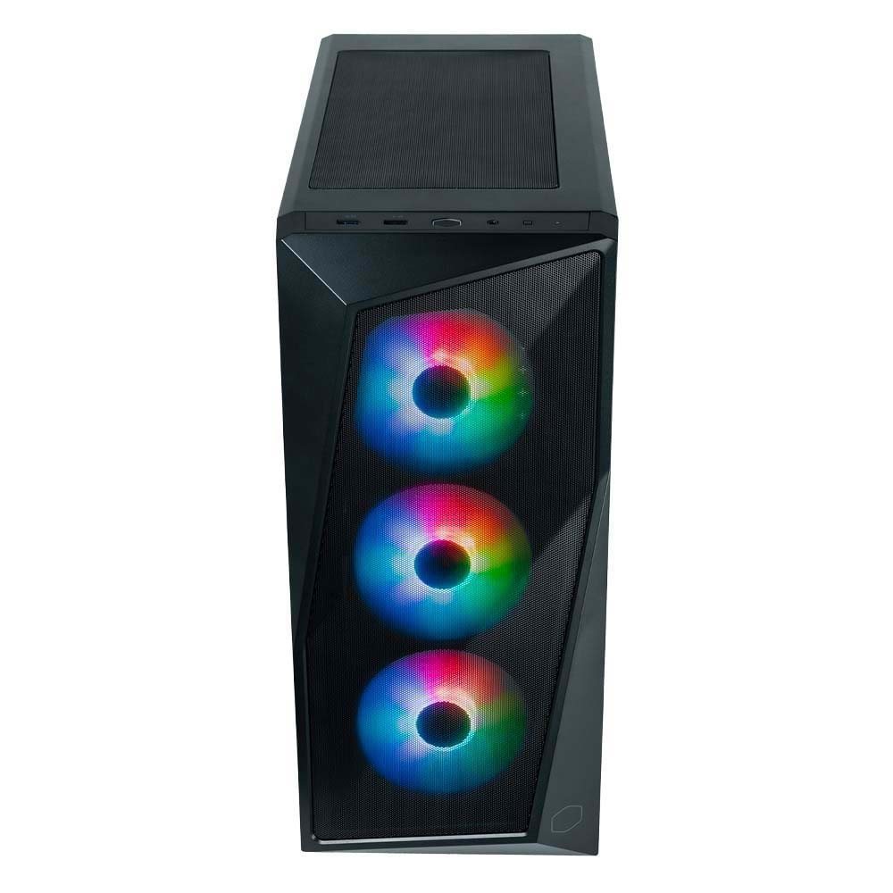 Cooler Master CMP 520 Mesh Tempered Glass Black CP520-KGNN-S00