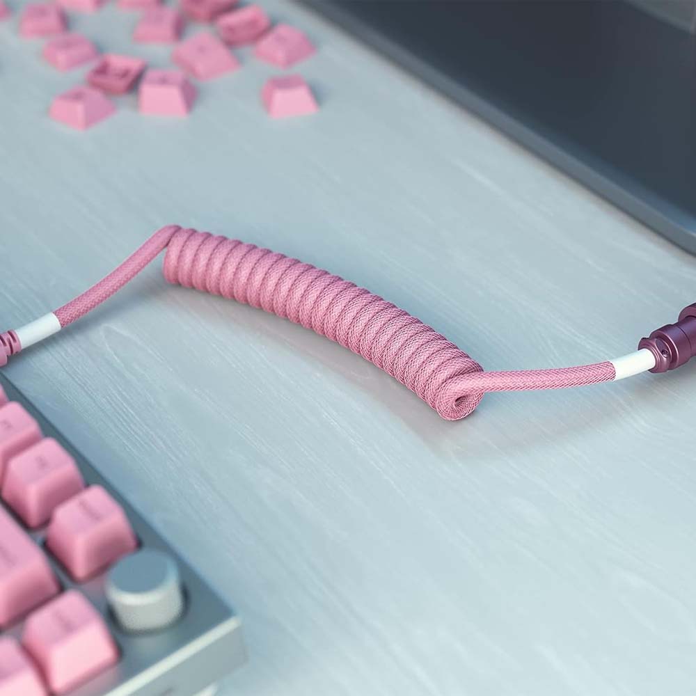 Glorious PC Gaming Race Coiled Keyboard Cable Nebula GATA-1417