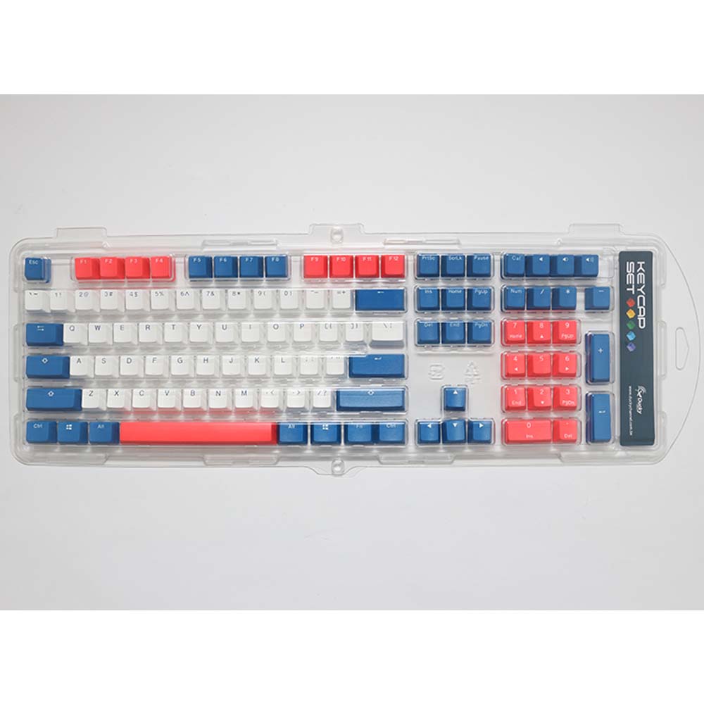Ducky 108-Key PBT Double Shot Keycap Set US Layout Bon Voyage DKSA31 ...