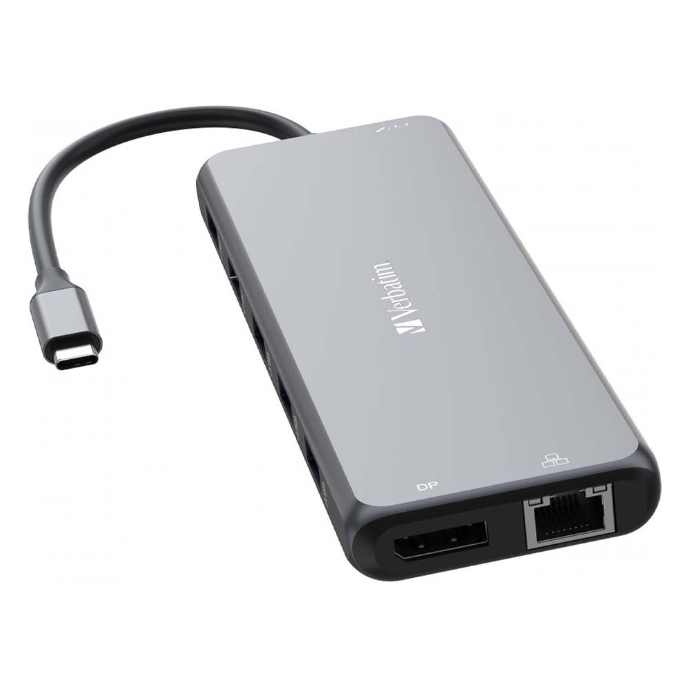 Docking Station Verbatim CMH-13 USB-C Pro 13 Ports Grey 32153