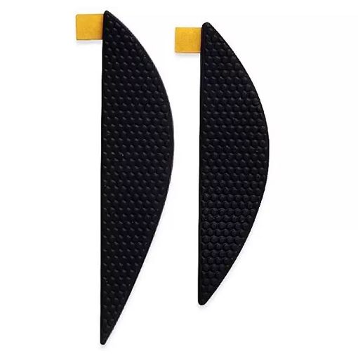 Geekria Rubber Side Grips For Razer Deathadder Chroma/Elite Black