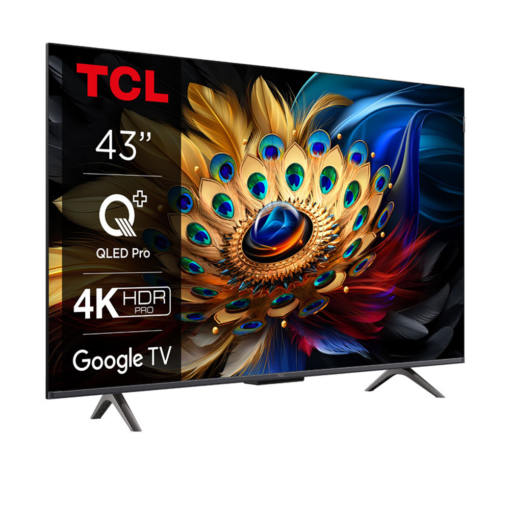 Τηλεόραση TCL 43C61B 43" 4K QLED Google TV Dolby Vision