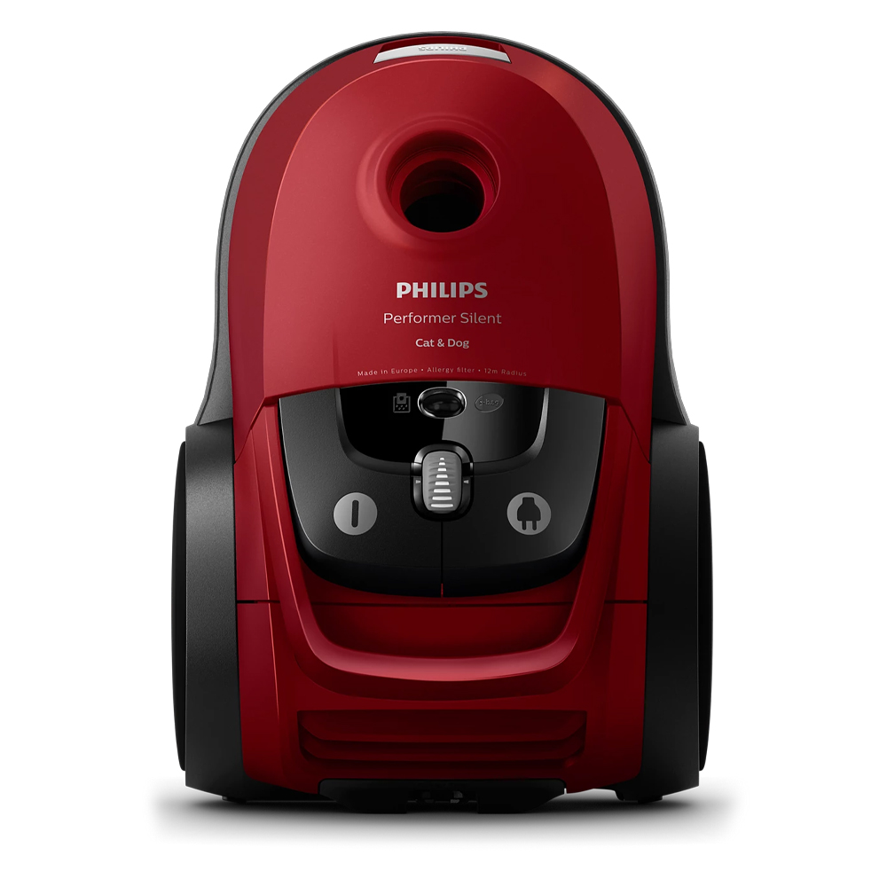 Ηλεκτρική Σκούπα Philips Performer Silent 4lt 750W Red FC8784/09