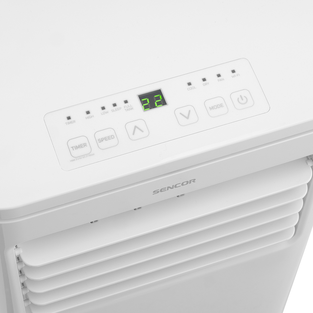 Φορητό Κλιματιστικό Ψύξης Sencor 7.000 BTU/h White SAC MT7048C