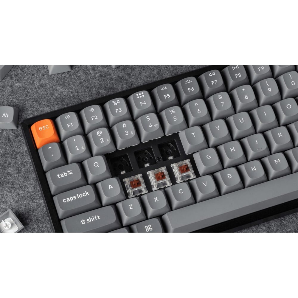 Πληκτρολόγιο Keychron K2 Max QMK 75% Wireless RGB Aluminum Hot ...