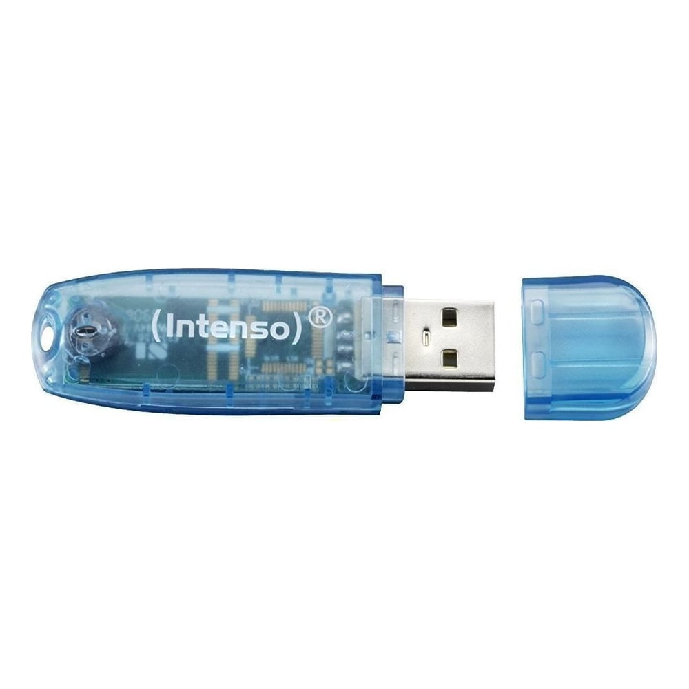 Intenso Rainbow Line 4GB USB 2.0 Stick Blue 3502450