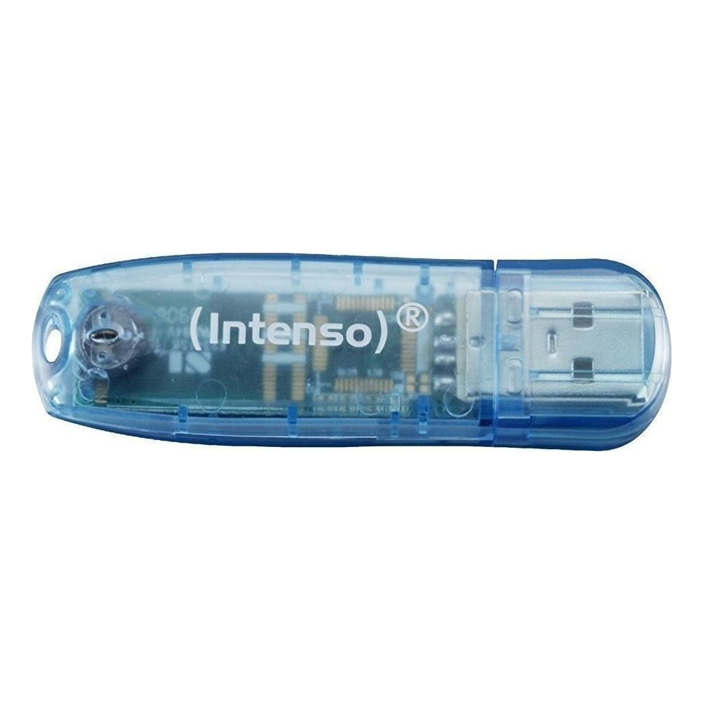 Intenso Rainbow Line 4GB USB 2.0 Stick Blue 3502450