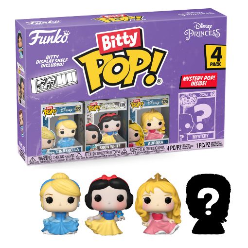 Funko Bitty Pop! Disney: Princess 4-Pack Series 3