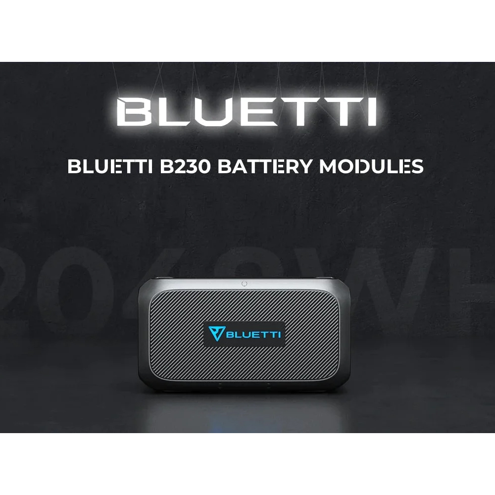 Expansion Battery Bluetti B230 2.048Wh B230-UN-GY-BL-00
