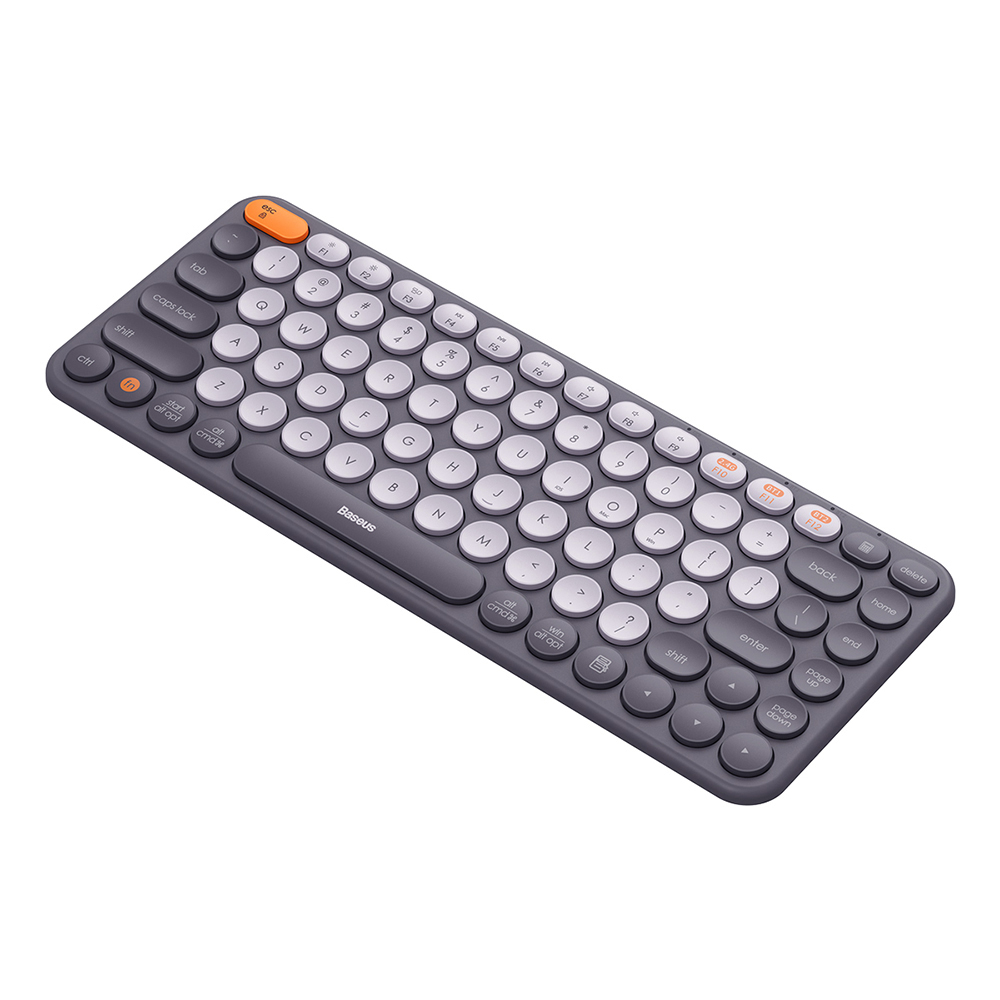 Πληκτρολόγιο Baseus K01A Wireless Tri-Mode (US) Frosted Gray ...