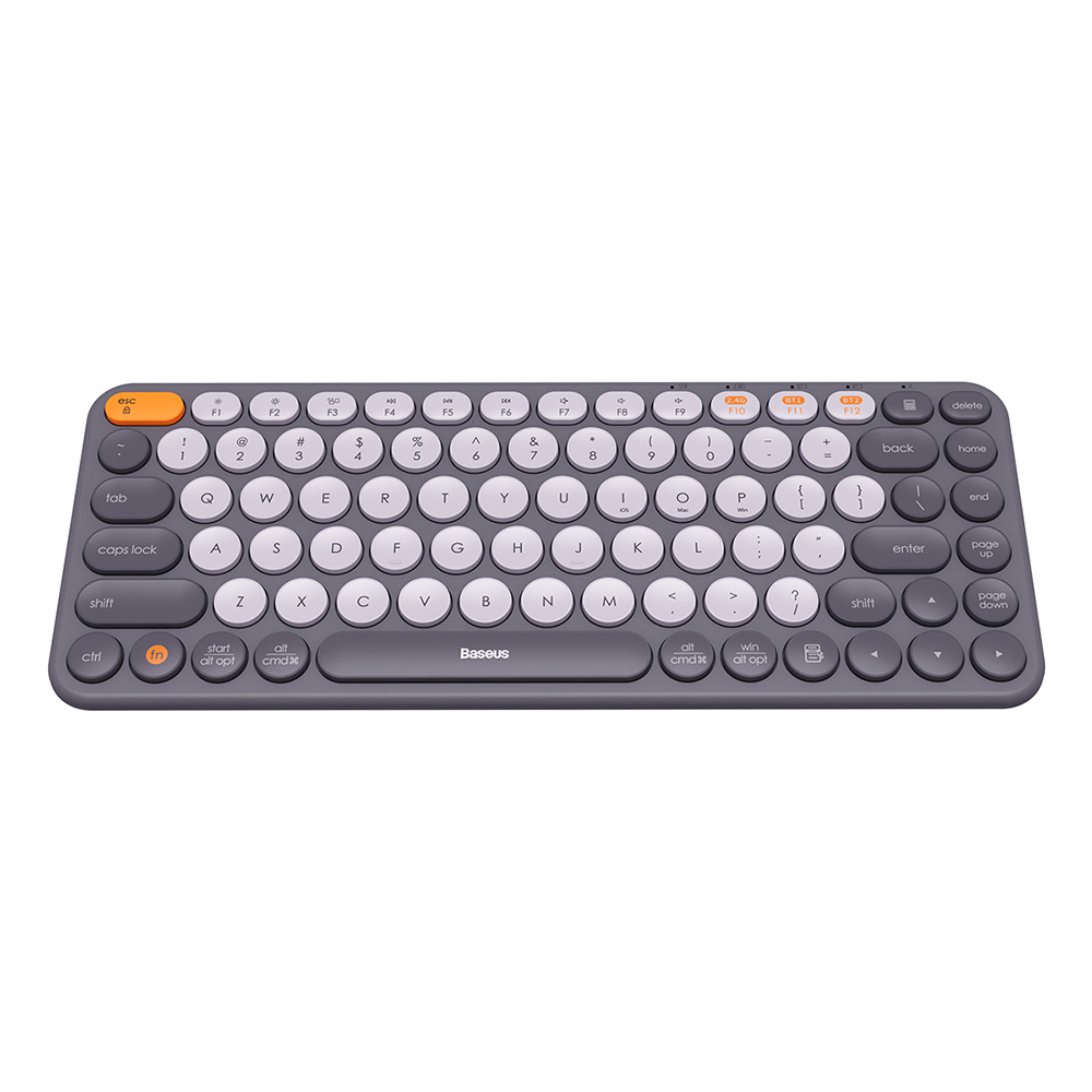 Πληκτρολόγιο Baseus K01A Wireless Tri-Mode (US) Frosted Gray ...