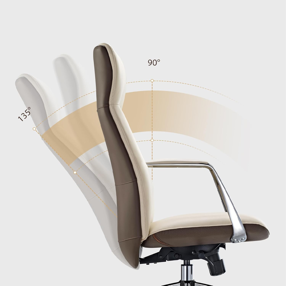 Καρέκλα Γραφείου Eureka Ergonomic Royal Slim ERK-OC08-OW