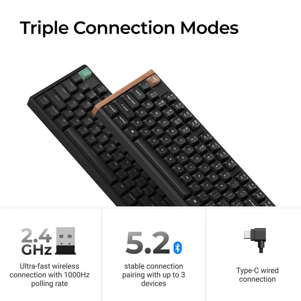Πληκτρολόγιο Keychron K10 HE Full Wireless RGB Hot-Swappable Magnetic ...