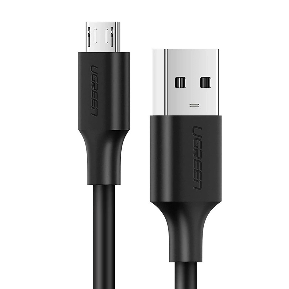 Καλώδιο Ugreen USB-A to Micro USB QC 3.0 12W 0.5m Black 60135