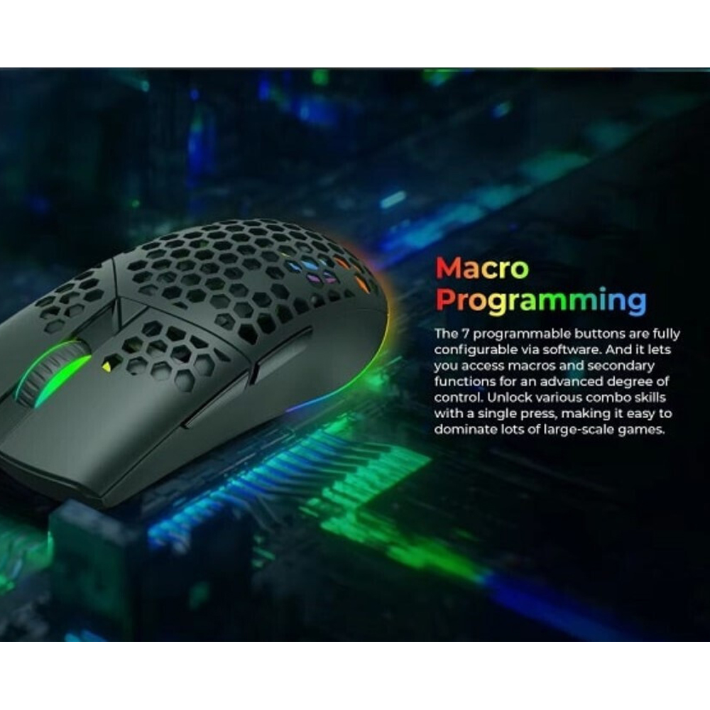 Ποντίκι Havit MS1036 Wired RGB Gaming Black