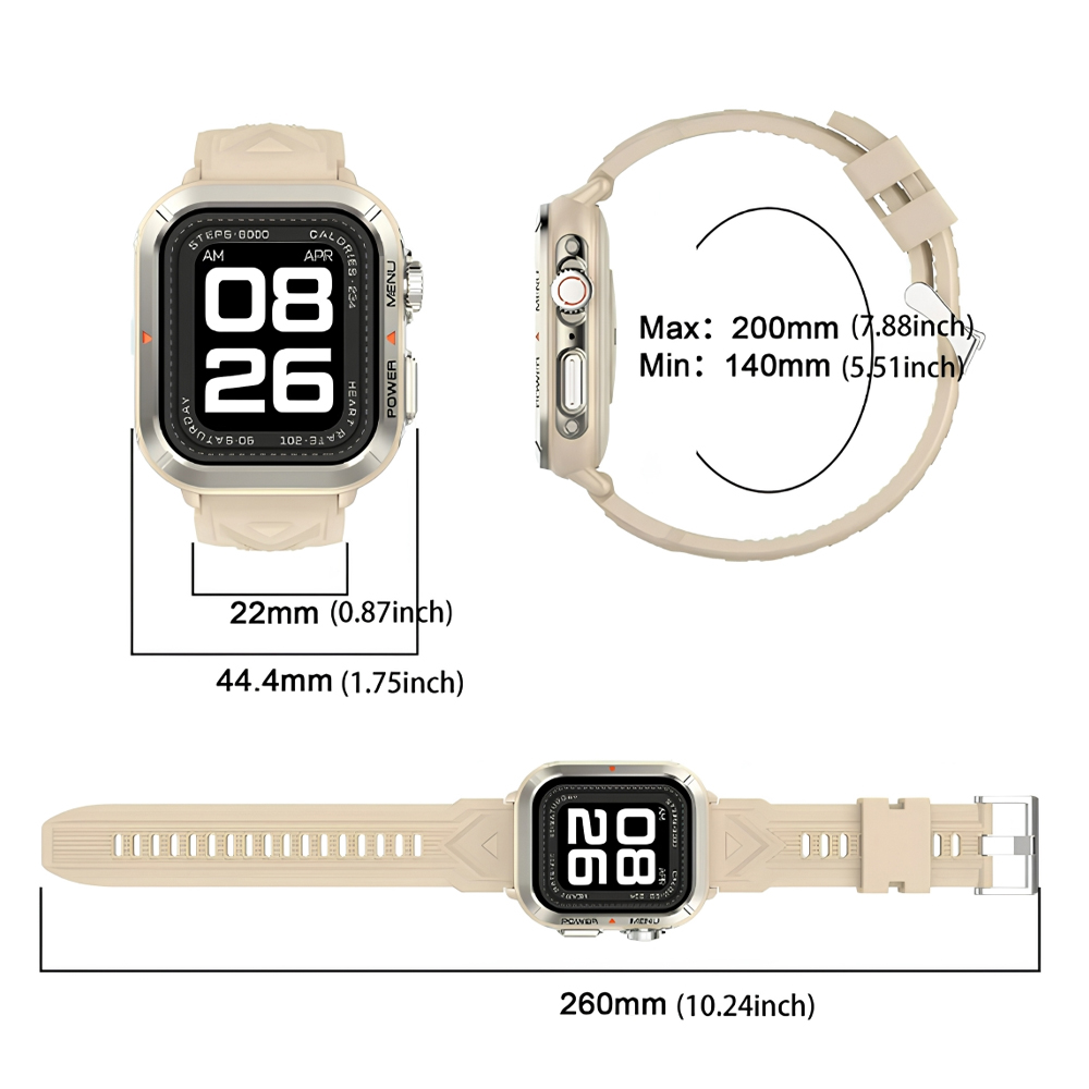Smartwatch BlackView W30 Beige