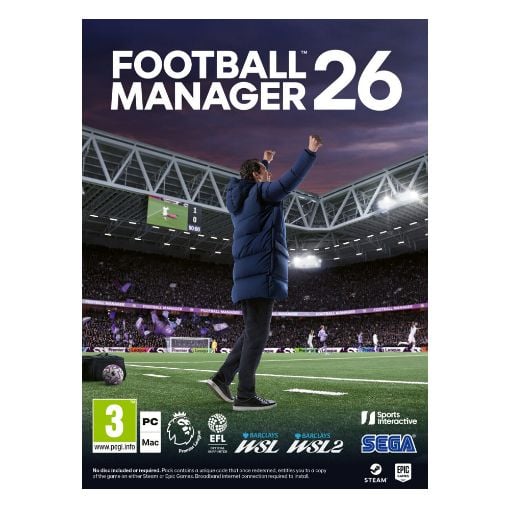 Football Manager 2026 (Code in Box) (PC) SEGA-PC210-EX