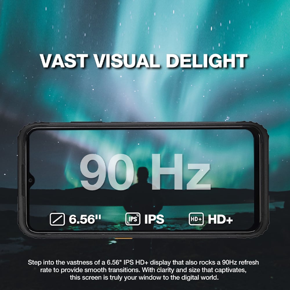 Smartphone AGM H6 Lite 4G NFC Dual SIM 8GB 128GB Black