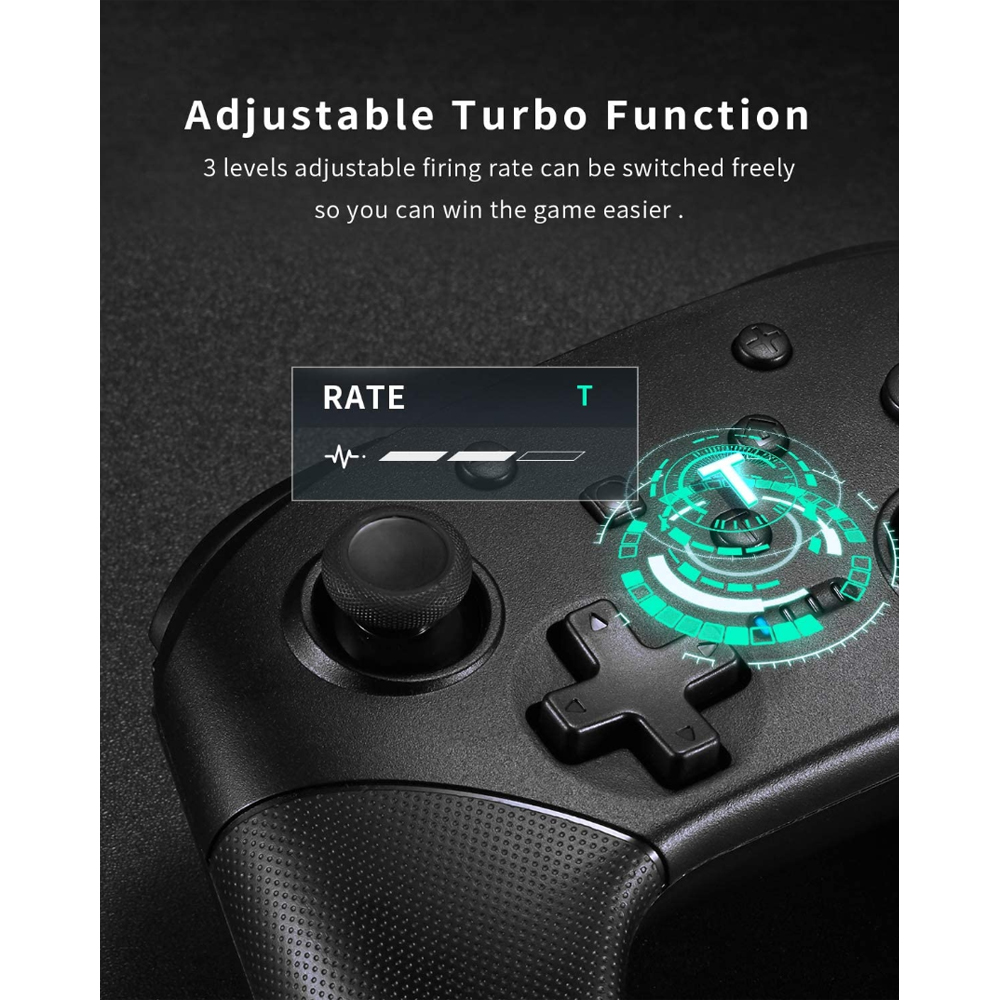 Fenner Switch Controller Pro Wireless for Switch/PC/Android Black/Blue ...