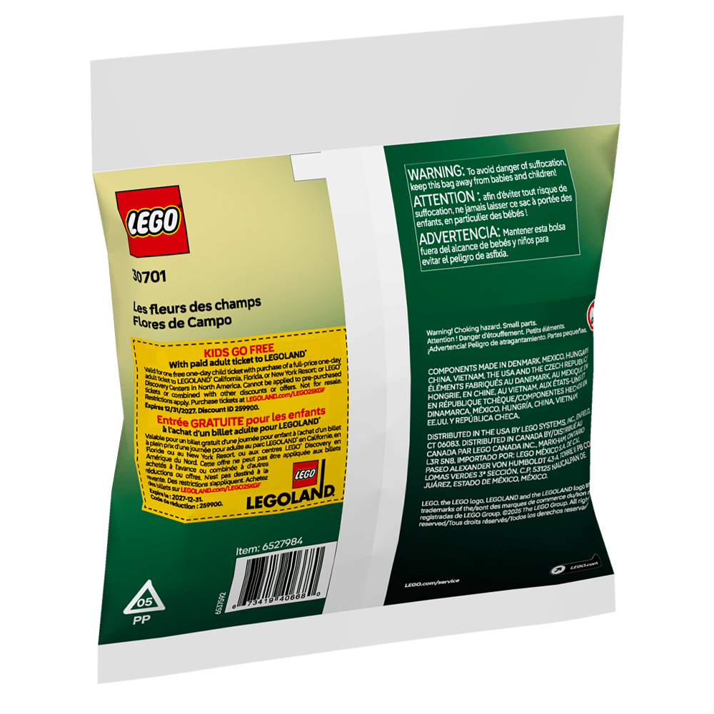 LEGO Botanicals: Field Flowers (Polybag) 30701