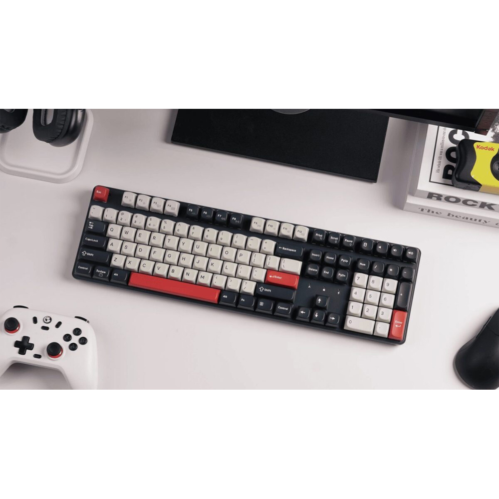 Πληκτρολόγιο Keychron J5 QMK 1K Wireless RGB Hot-Swappable Red Switches ...
